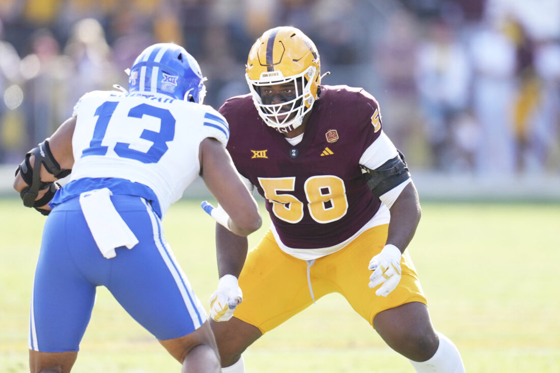 Steelers select Arizona State OT Max Iheanachor at No. 21 in NFL Draft ...